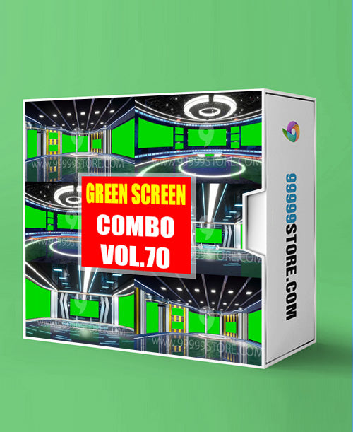 Virtual Set Green Screen 4K - COMBO VOL 70 – 99999STORE