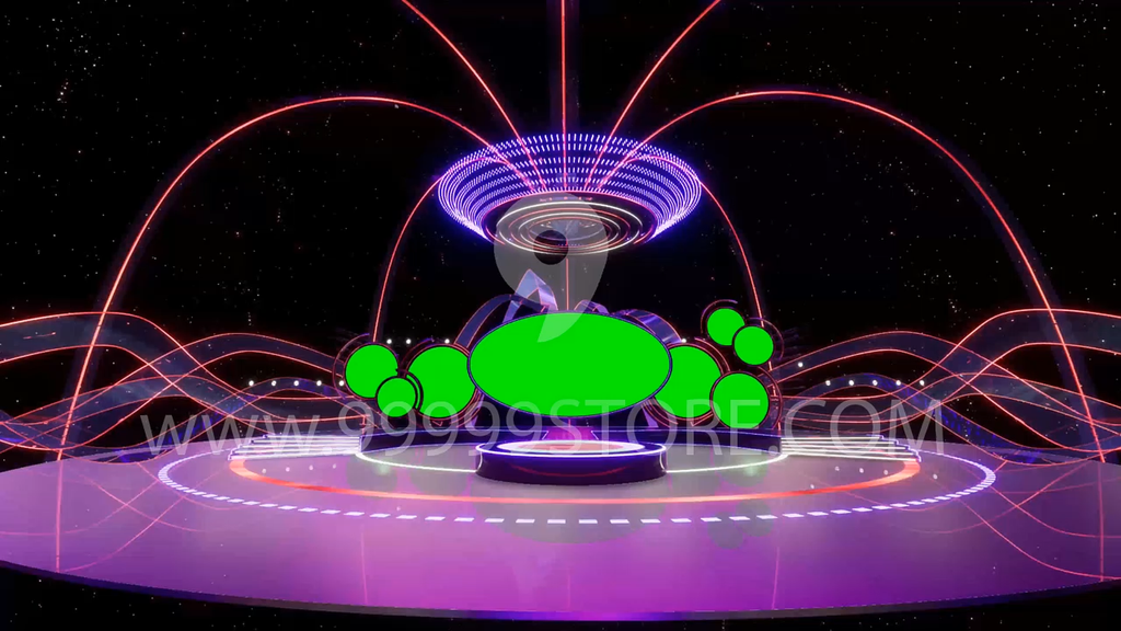 Virtual Set Green Screen 4K - Stage 30 – 99999STORE