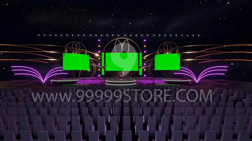 Virtual Set Green Screen 4K - Stage 39 – 99999STORE