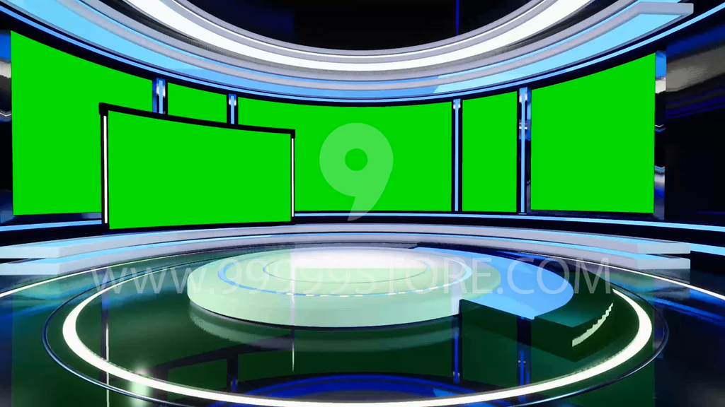 Virtual Set Green Screen 4K - Stage 80 – 99999STORE