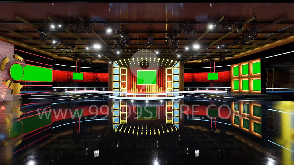 Virtual Set Green Screen 4K - COMBO VOL 32 – 99999STORE